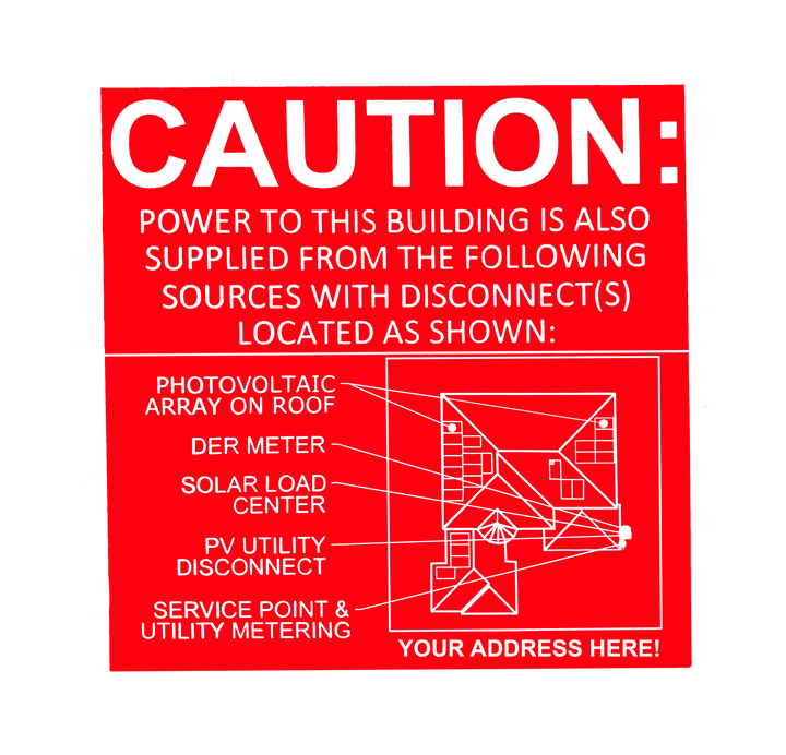 Print Pro AZ: NEC Compliant Solar Tags & Electrical Warning Labels