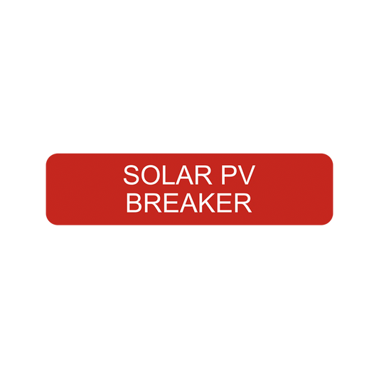 Vinyl Solar Tags